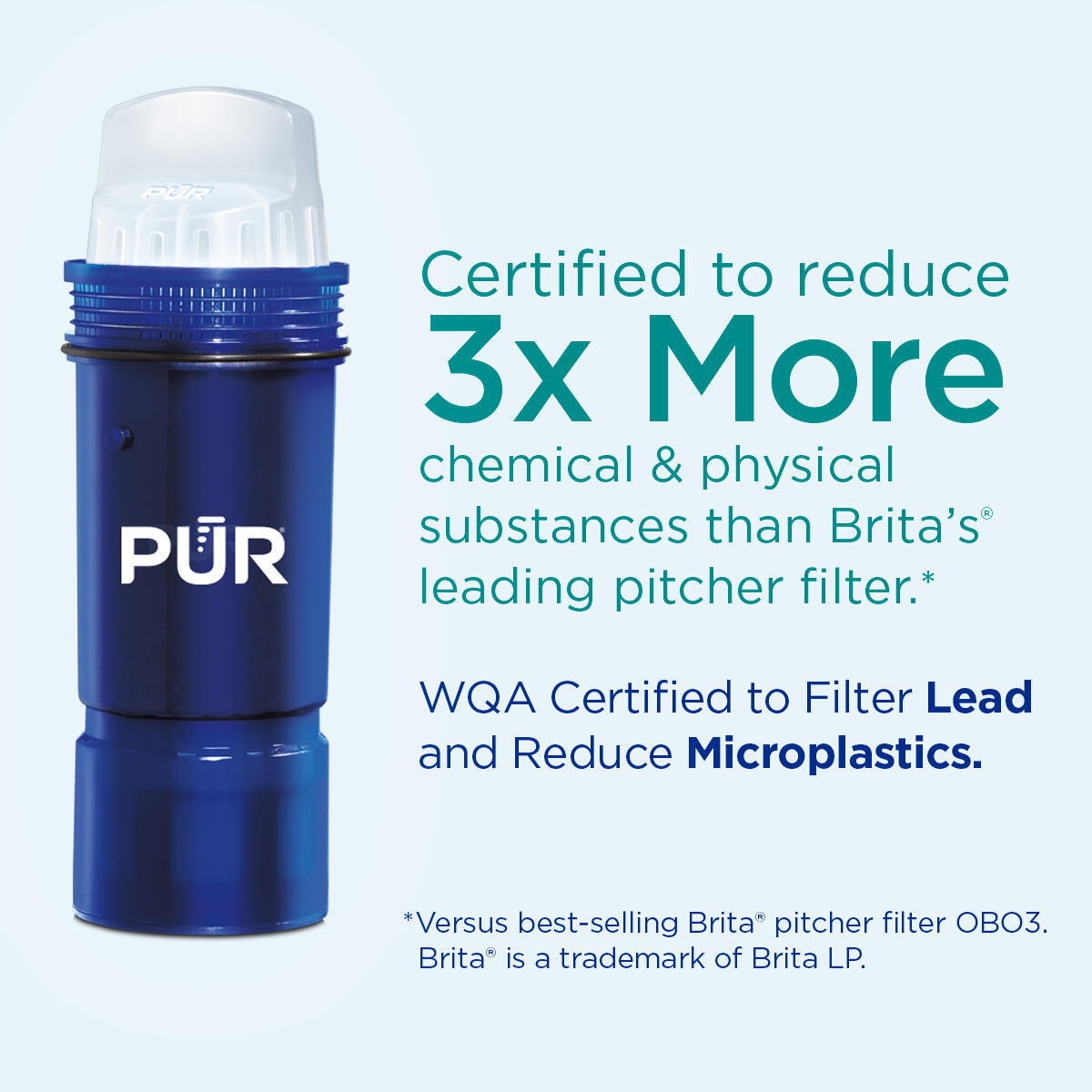 PUR PLUS 30 Cup Dispenser with Lead Reducing Filter - PUR