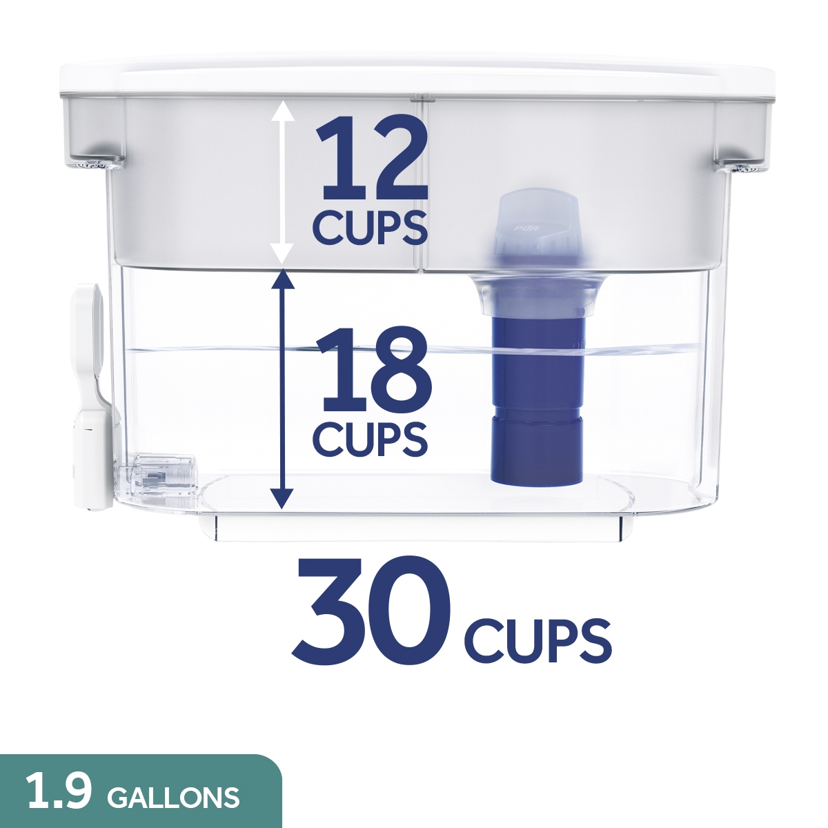 PUR PLUS 30 Cup Dispenser - PUR